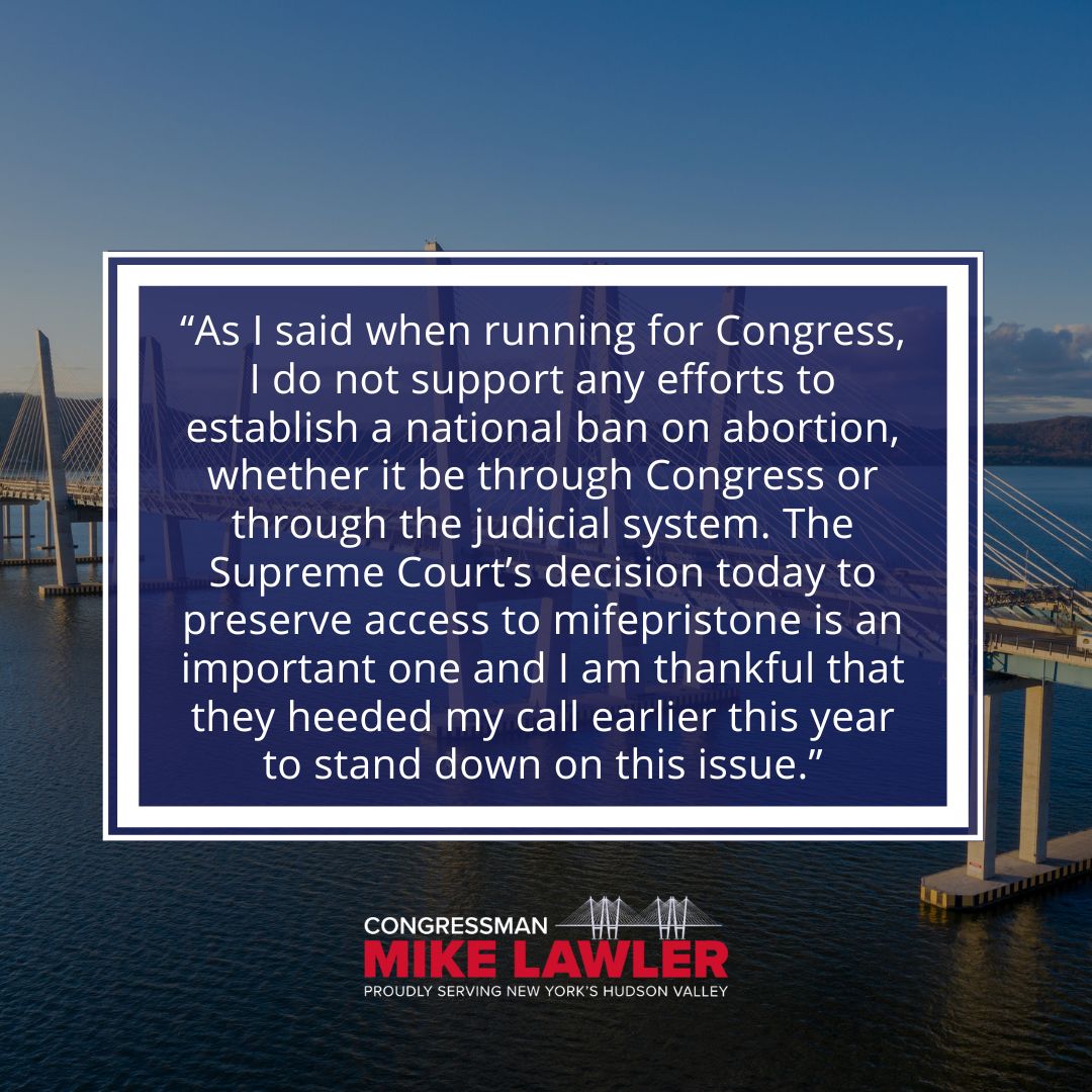 Congressman Mike Lawler Releases Statement Praising Supreme Court's ...