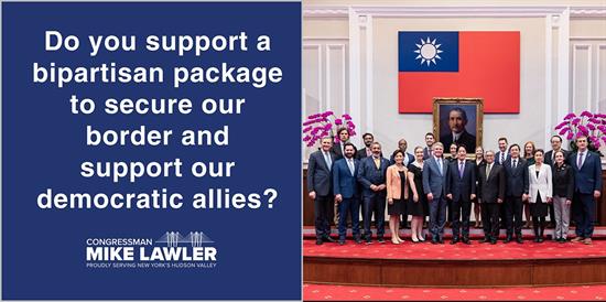 Breaking Gridlock to Defend Borders | Congressman Mike Lawler